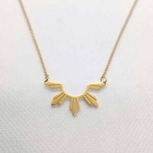 Filipino Half Sun Necklace Adjustable - Etsy