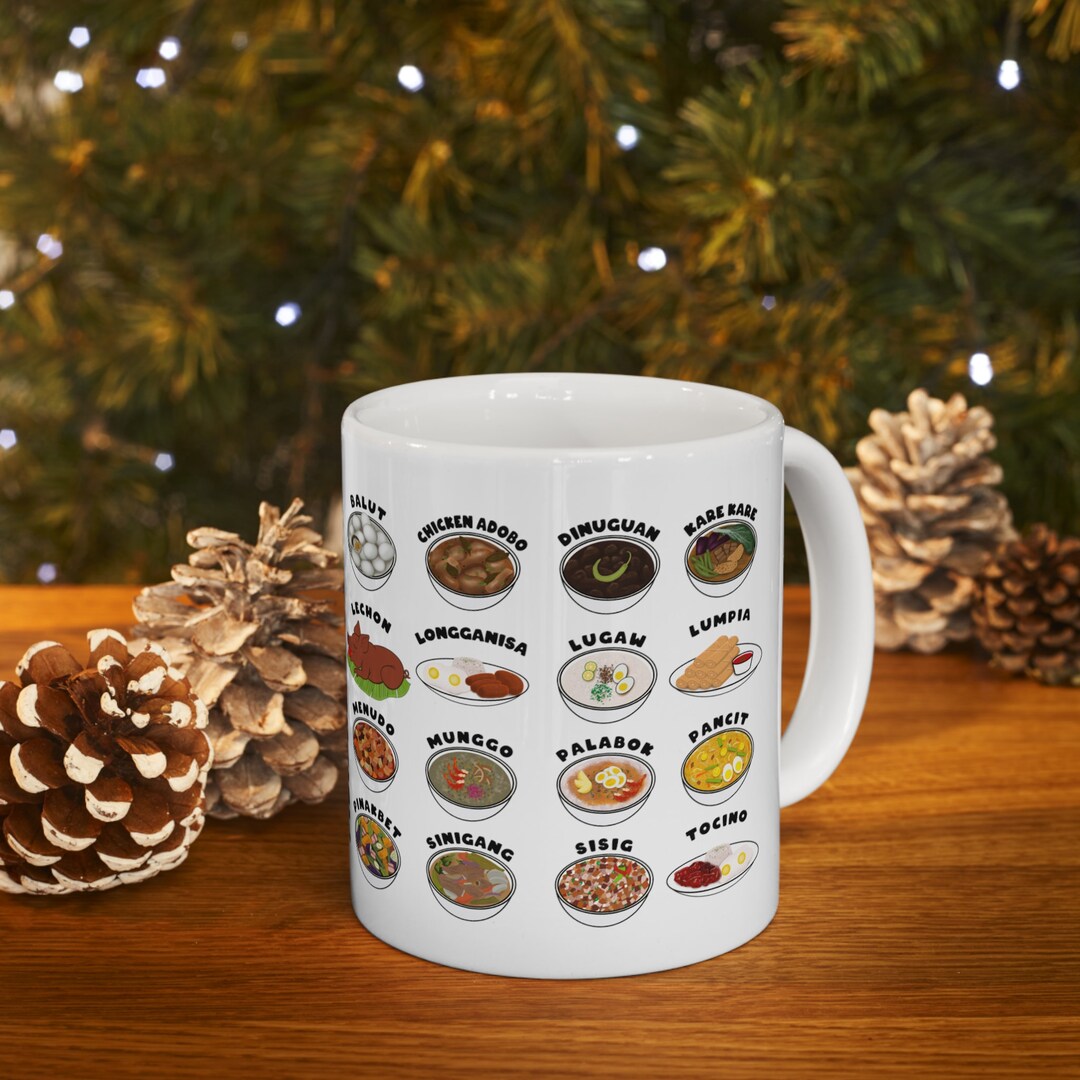 Filipino Cuisine Mug 11 Oz. - Etsy
