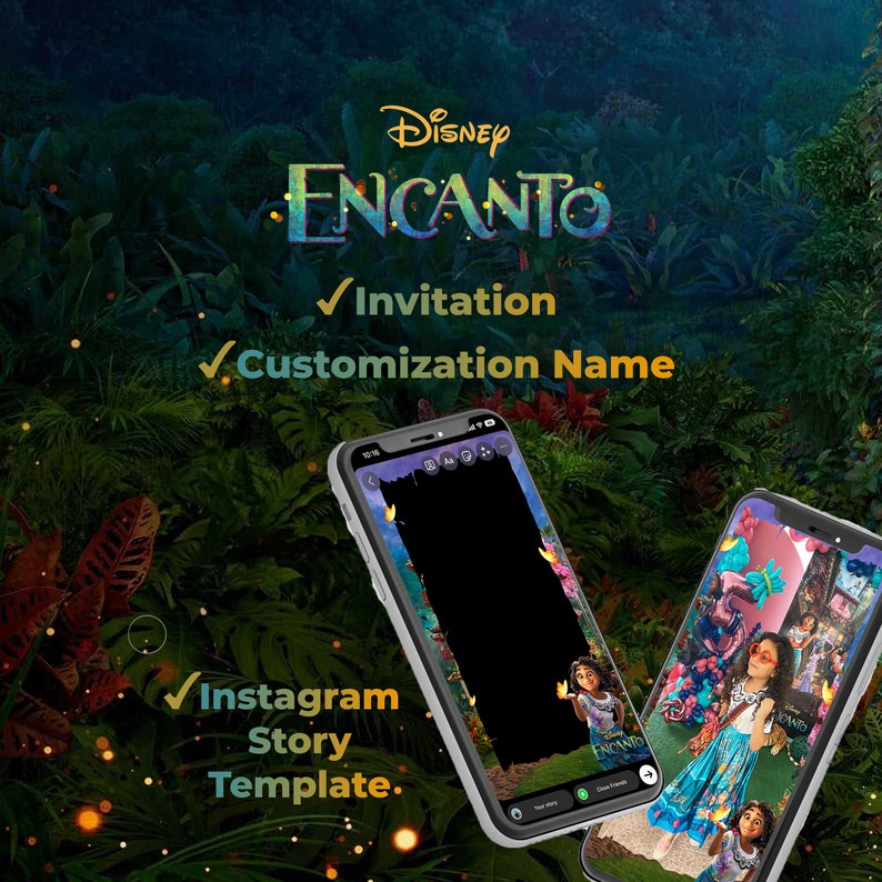 Encanto Themed Birthday Kit Invitation | Instant Download - Etsy