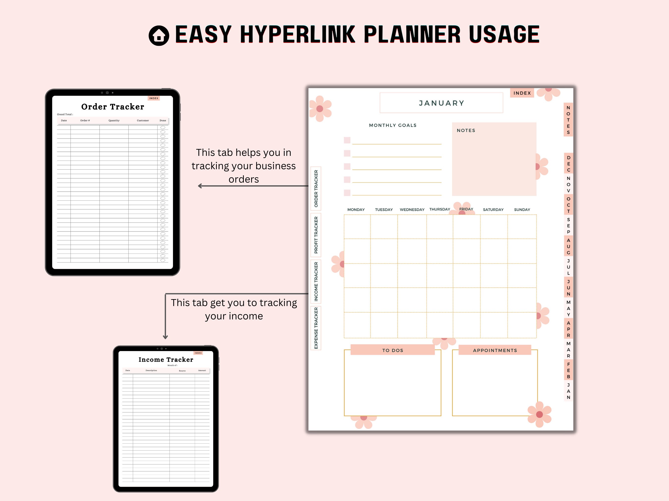 Small Business Organizer Planner for Goodnotes and Noteability iPad ...