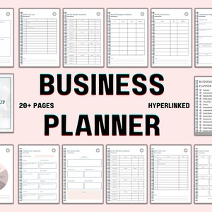 Onlyfans Planner With FREE Starter Guide Works With Fansly Hyperlinked ...