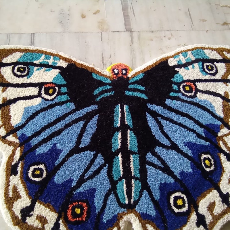 Butterfly Rug - Etsy
