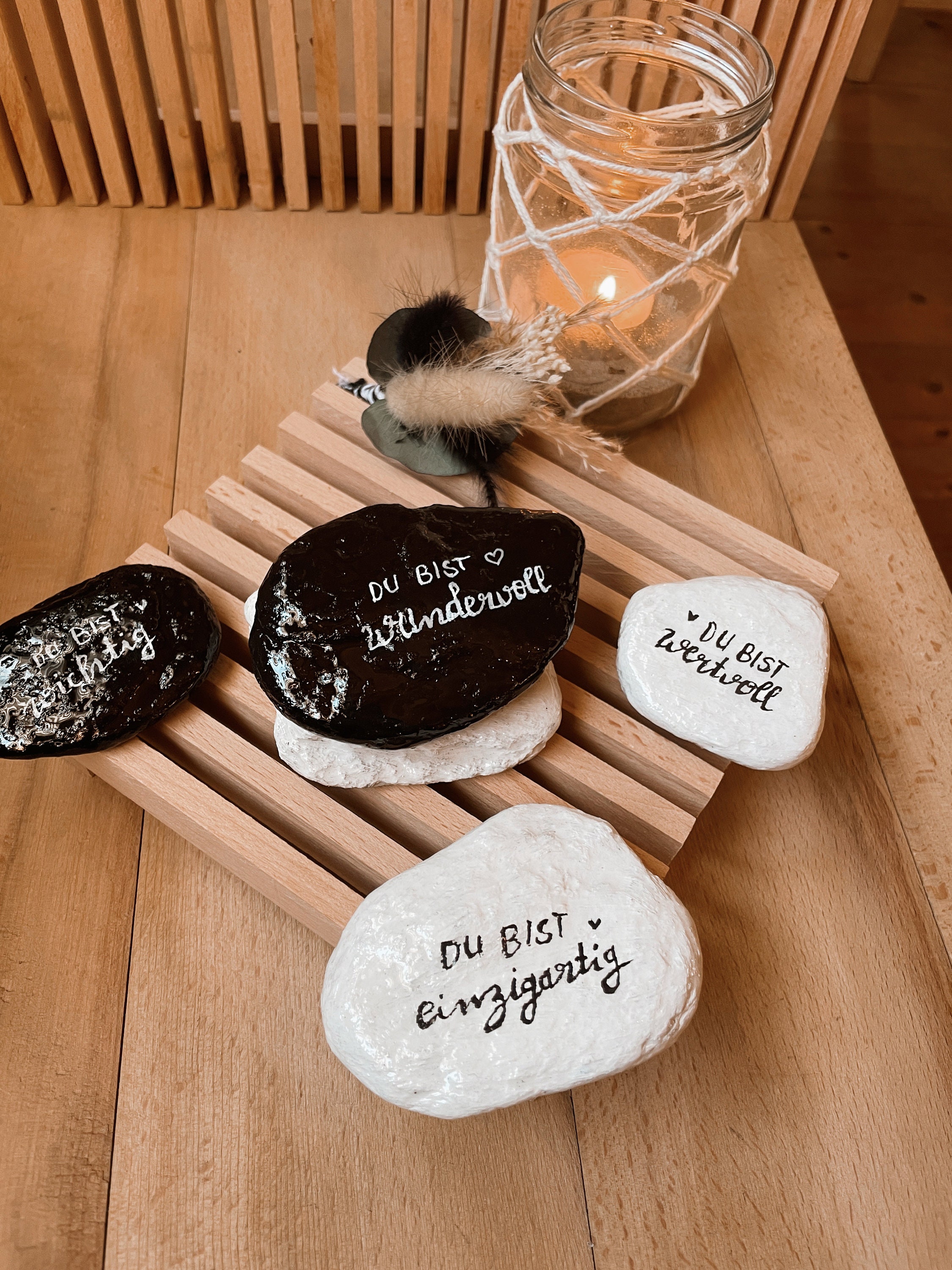 Painted Stones Positive Messages Affirmation You Are Valuable. I ...