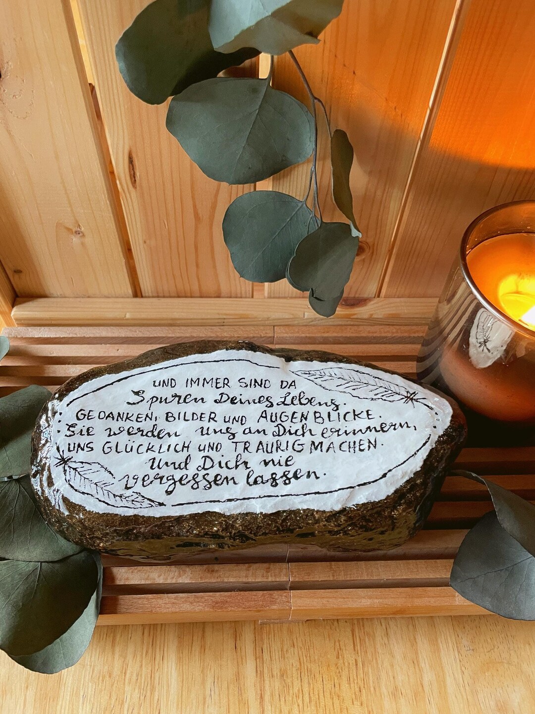 Mourning Stone - and There Are Always Traces of Your Life. Thoughts ...