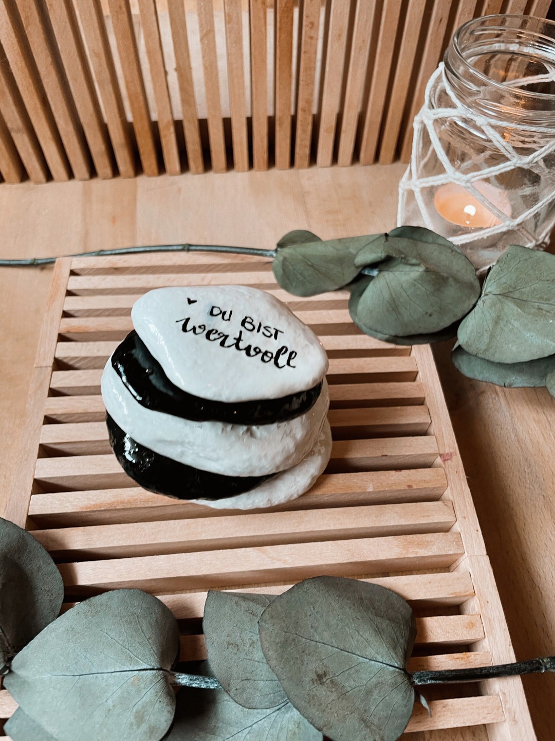 Painted Stones Positive Messages Affirmation You Are Valuable. I ...