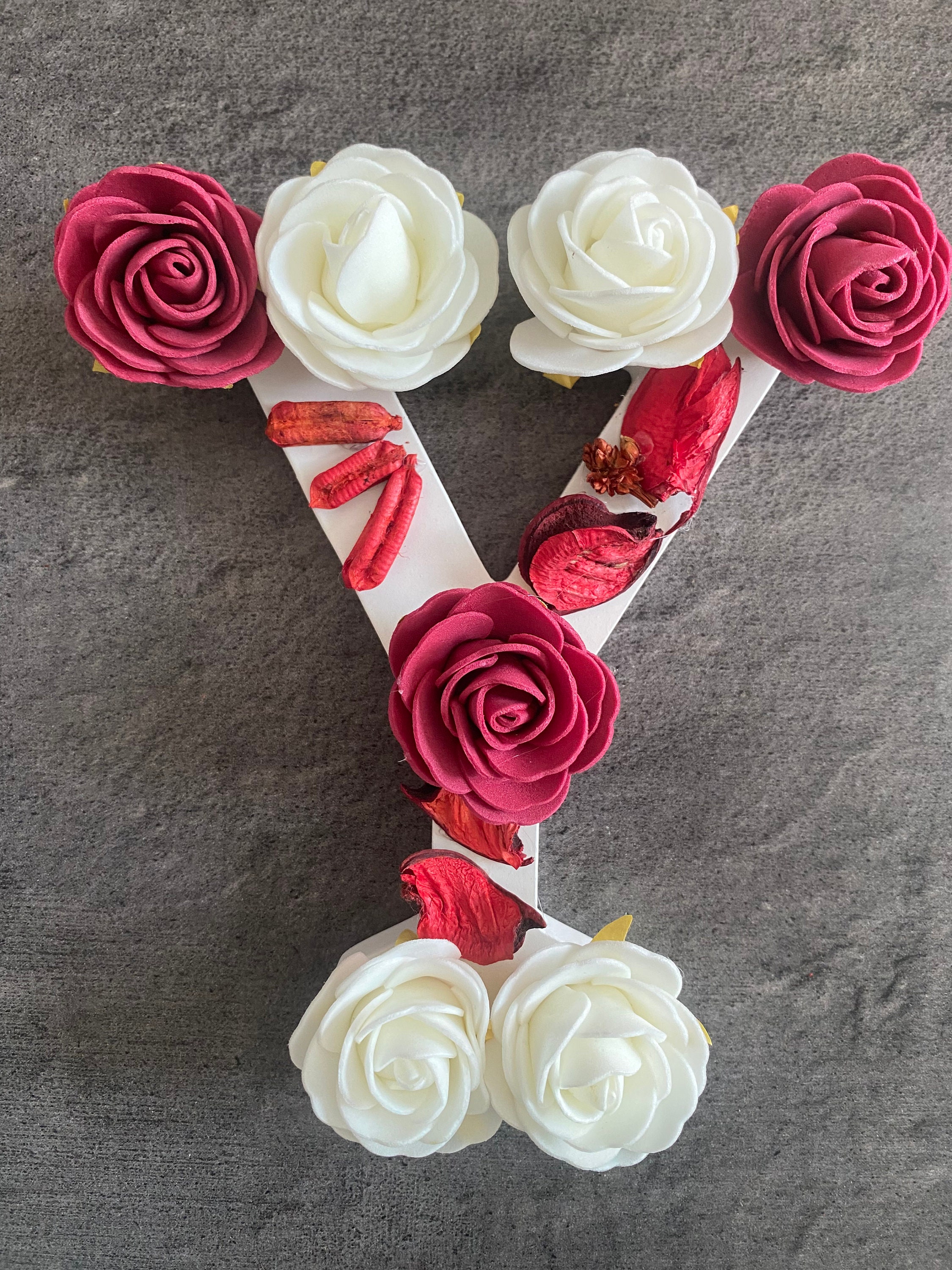 Flowery Letter - Etsy