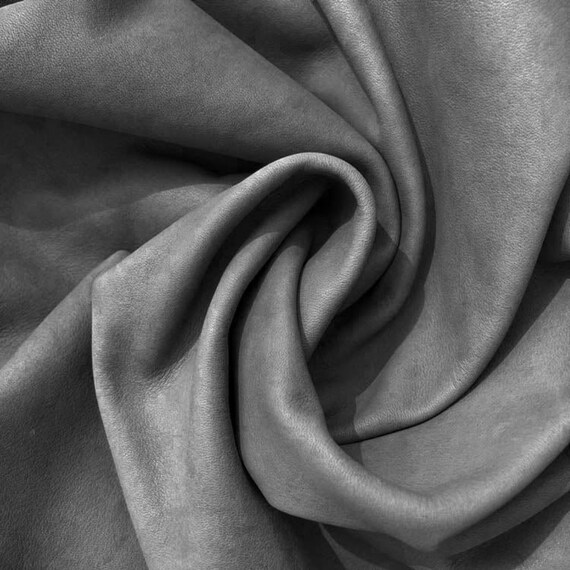 Dark Gray Upholstery Full Leather Hides Large Extra Large - Etsy