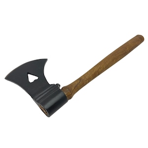 Heart Cut Tomahawk 13 Medieval Style Throwing Tomahawk Black Finish Axe ...