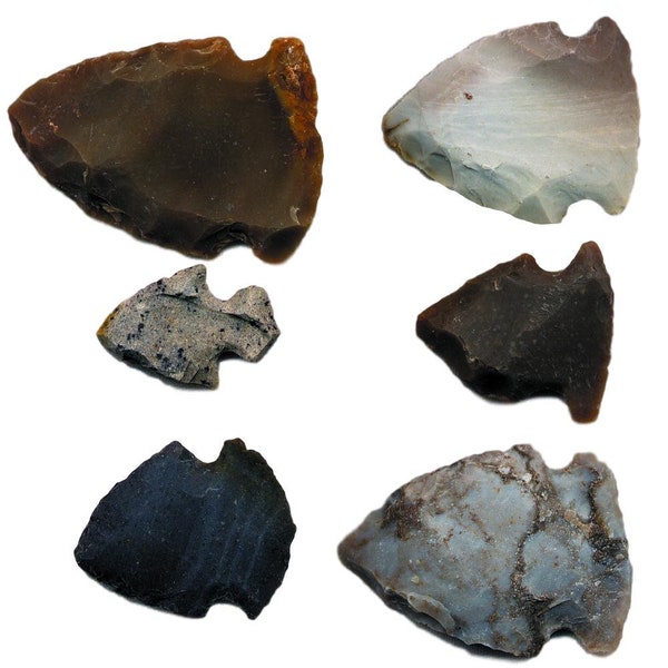 Stone Arrowheads - Etsy