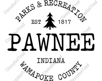 Pawnee Svg - Etsy