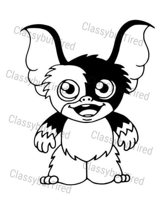 Gremlins Gizmo Digital Download SVG PNG JPEG - Etsy