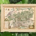 Vintage Germany Map, Ancient Map of Germany 1657 Jansson, Germania Old ...