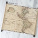 1747 Bowen Map of North America and South America, Antique Map of ...