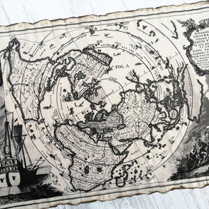 Map of Magellan's Voyage Around the World in 1522, World Map Shows ...