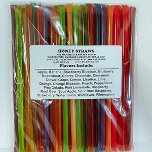 Honey Straws - Fifty (50) Pack - Etsy
