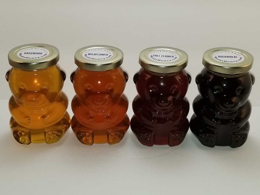 Honey Bear Jar - 13oz - Etsy