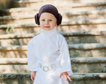 Princess Leia Costume Princess Leia Outfit Halloween Costume Birthday Gift for Girls. Etsy