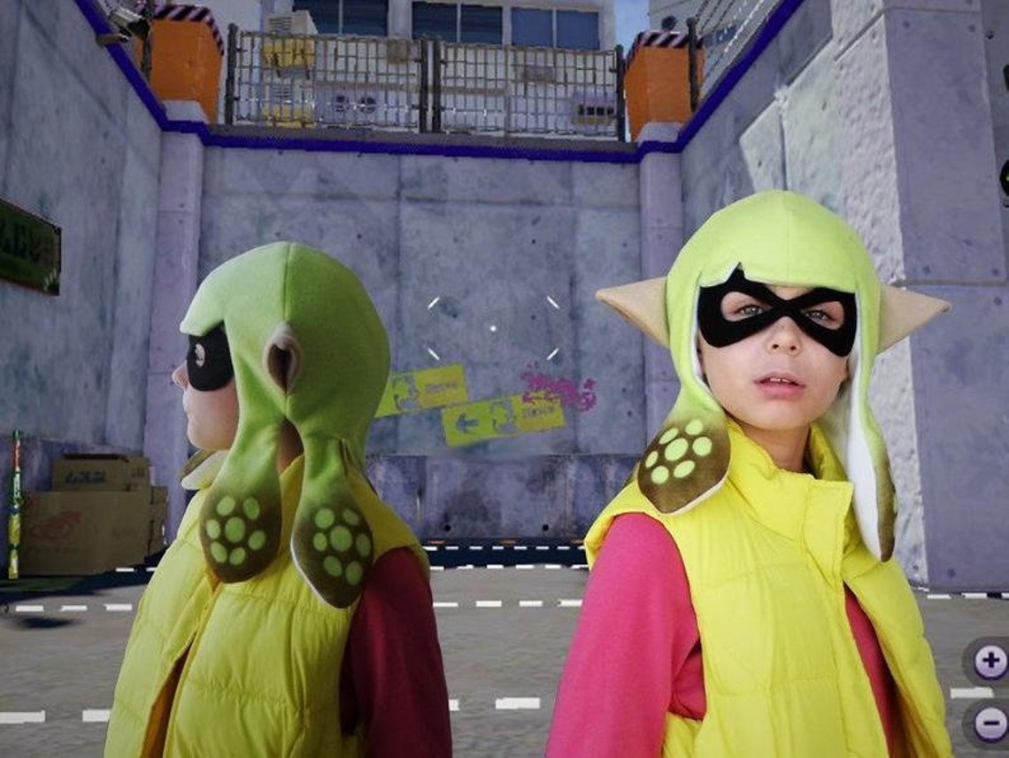 Splatoon 2 Hat Splatoon Cosplay Hat Squid Kids Hat Inkling - Etsy