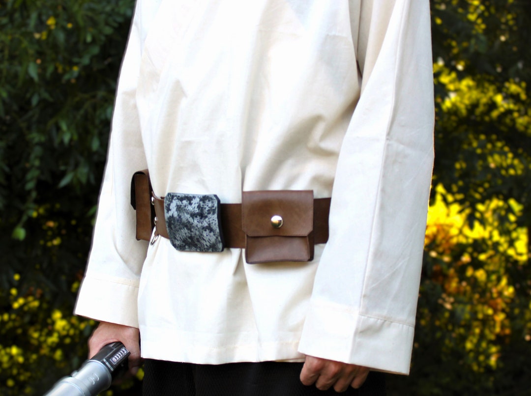 Luke Skywalker Cosplay Belt: Adult Jedi Costume Accessory - Etsy