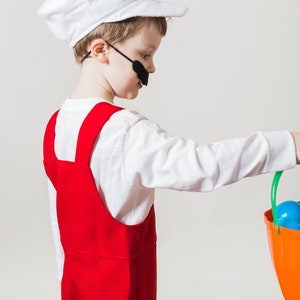 Fire Mario Costume 4-piece Set, Mario Bros Costume, Bubble Mario, Mario ...