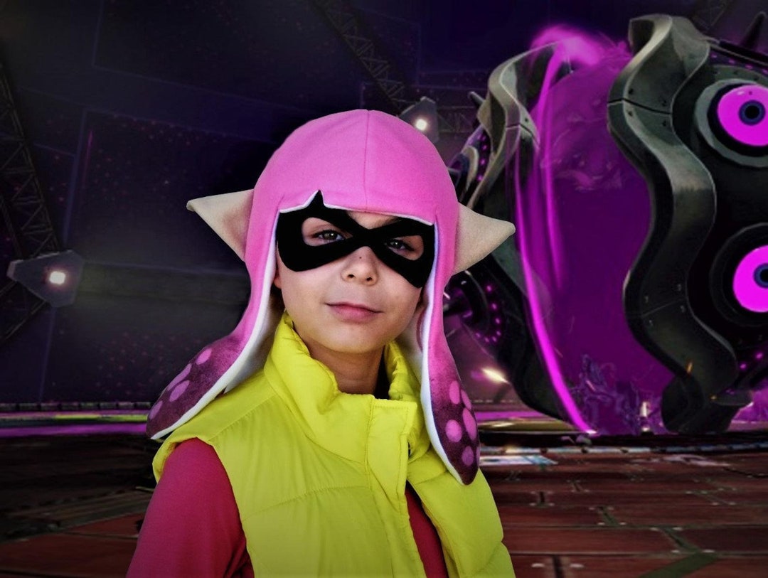 Splatoon 2 Hat, Splatoon Cosplay Hat, Squid Kids Hat, Inkling Girl ...