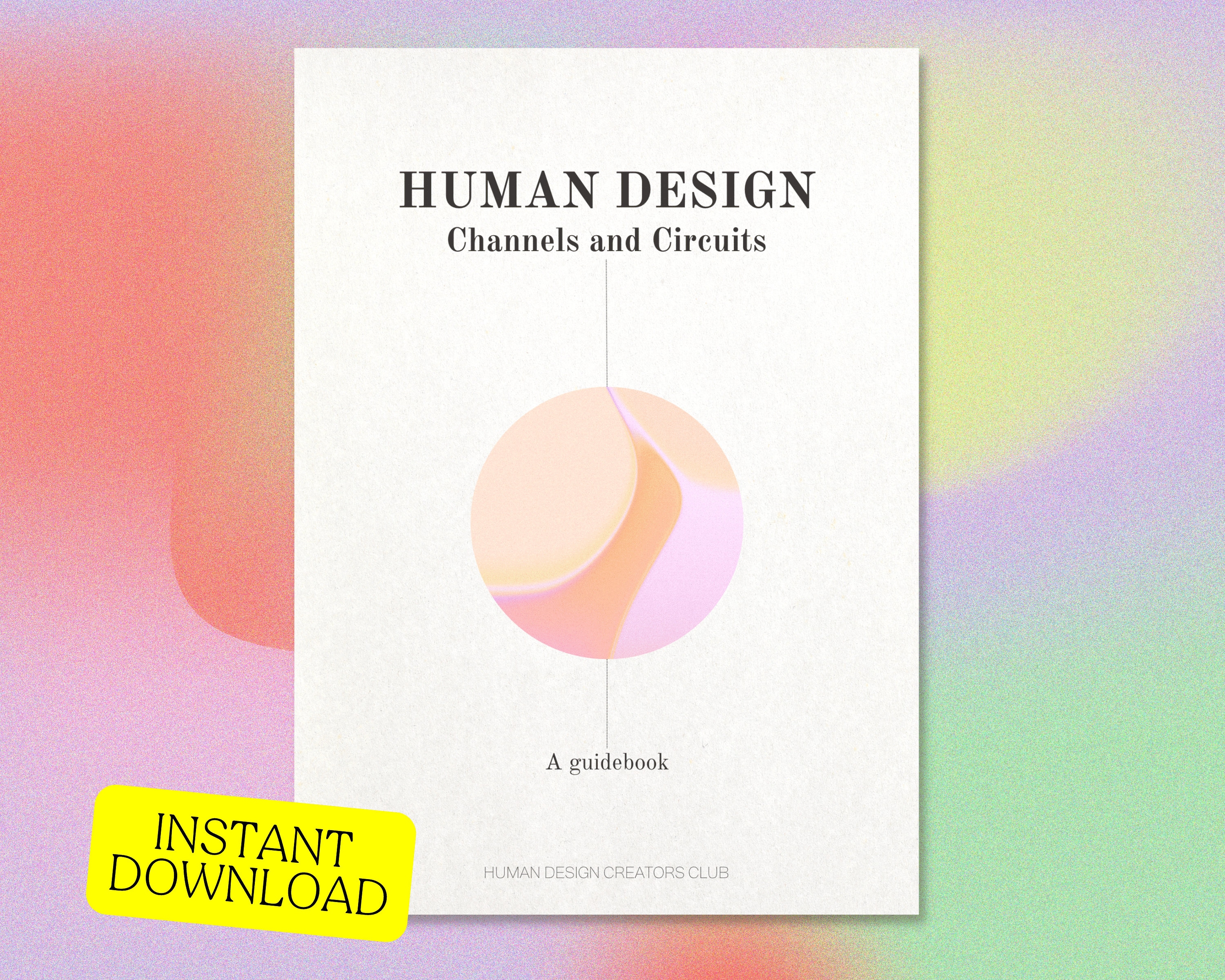 Human Design Guidebook Human Design Channels and Circuits - Etsy