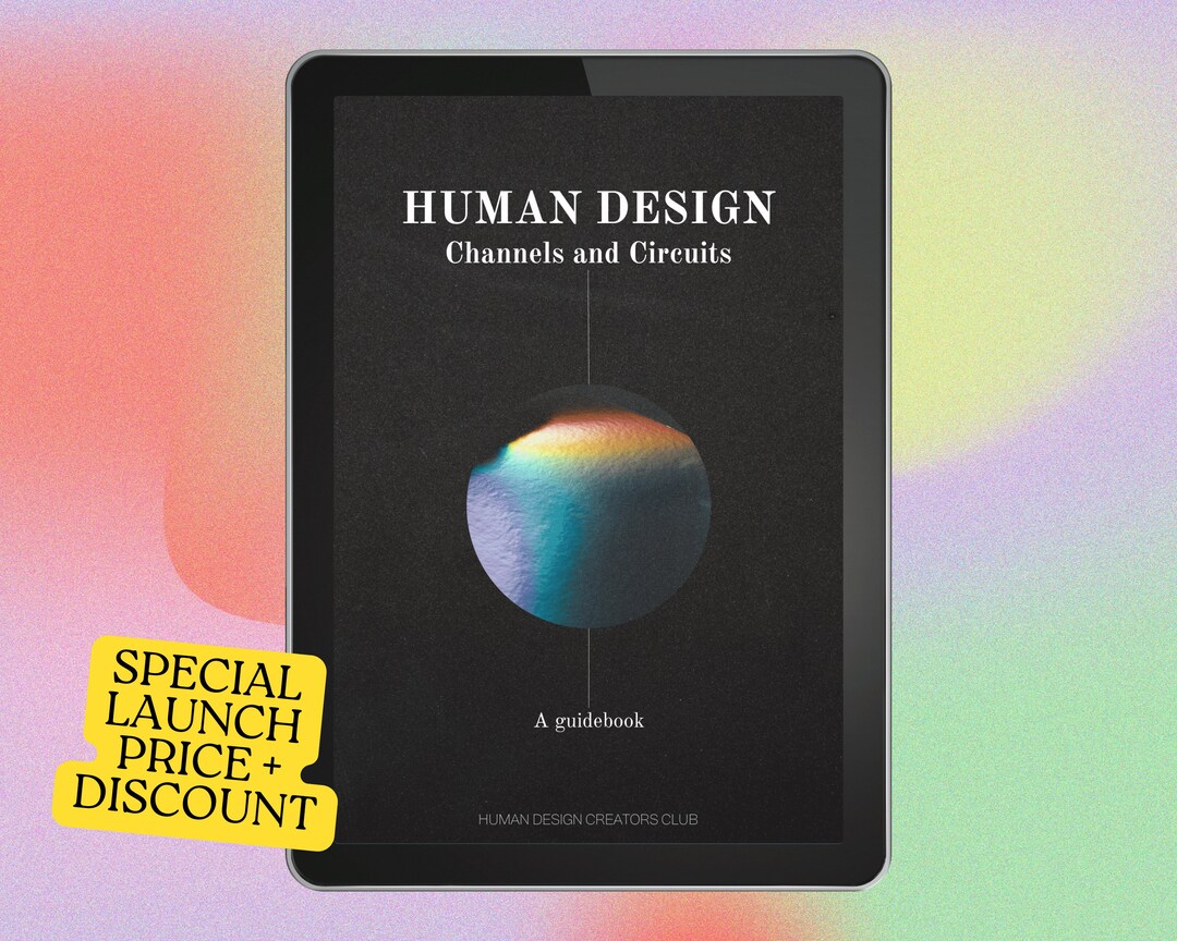 Human Design Guidebook Human Design Channels and Circuits - Etsy