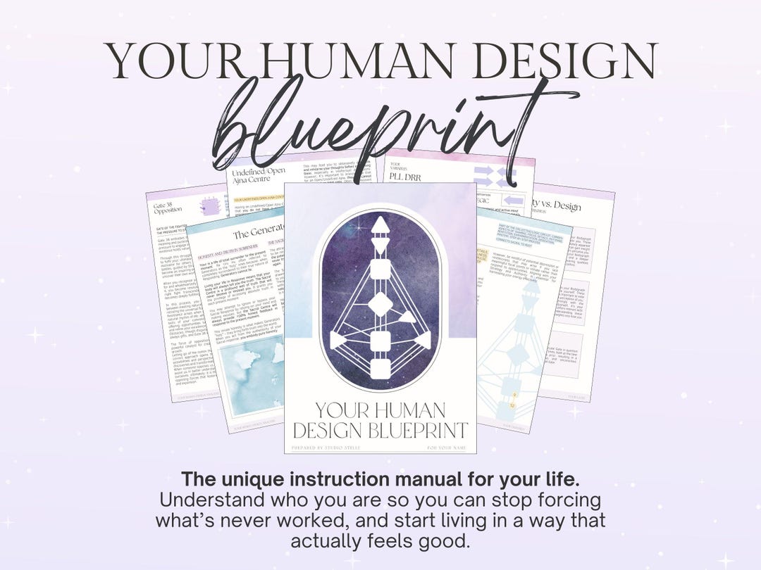 Human Design Reading, Human Design Report Human Design Blueprint ...