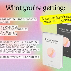 Human Design Guidebook Human Design Channels and Circuits Cheatsheet ...