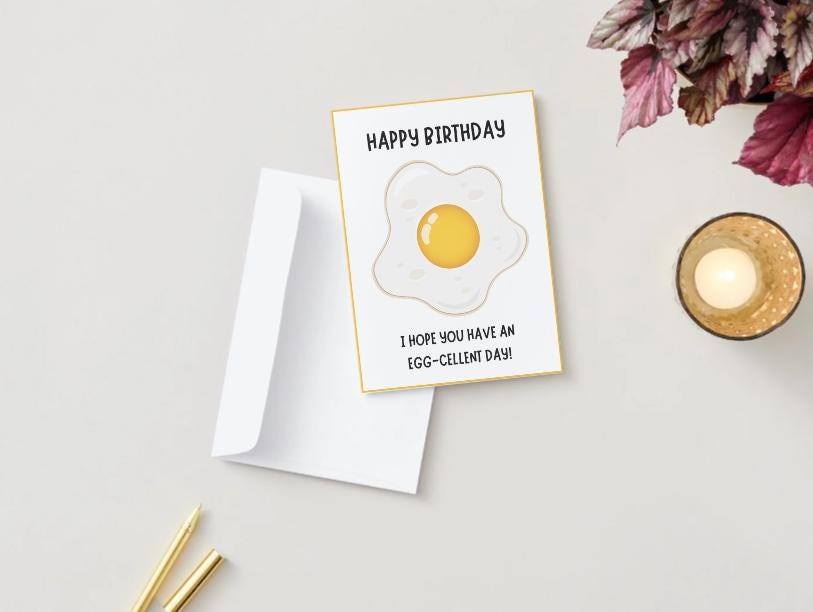 Birthday Card | Printable | Instant Download | Ready to Print | PDF ...