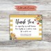 Small Business Thank You Cards Thank You for Your Order Package Inserts ...