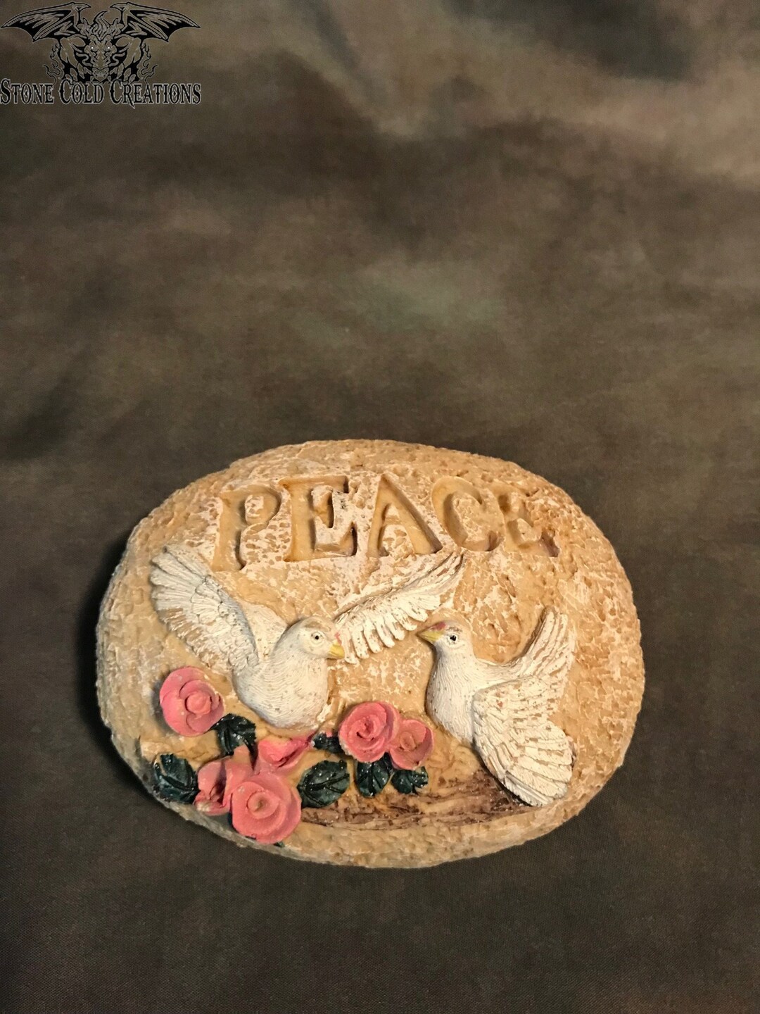Latex Peace Stone Concrete or Plaster Mold - Etsy