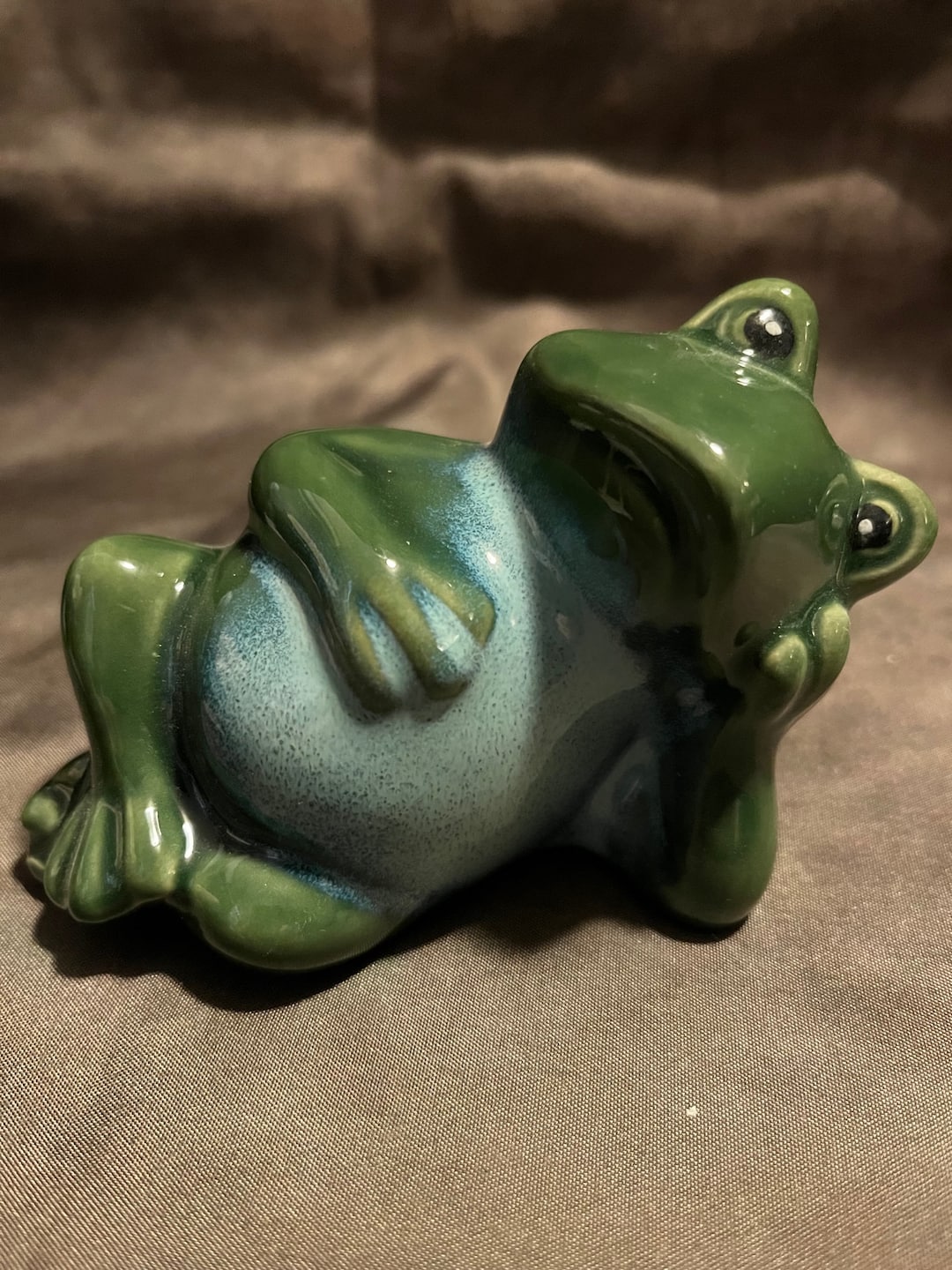 Latex Frog on Side Concrete or Plaster Mold - Etsy