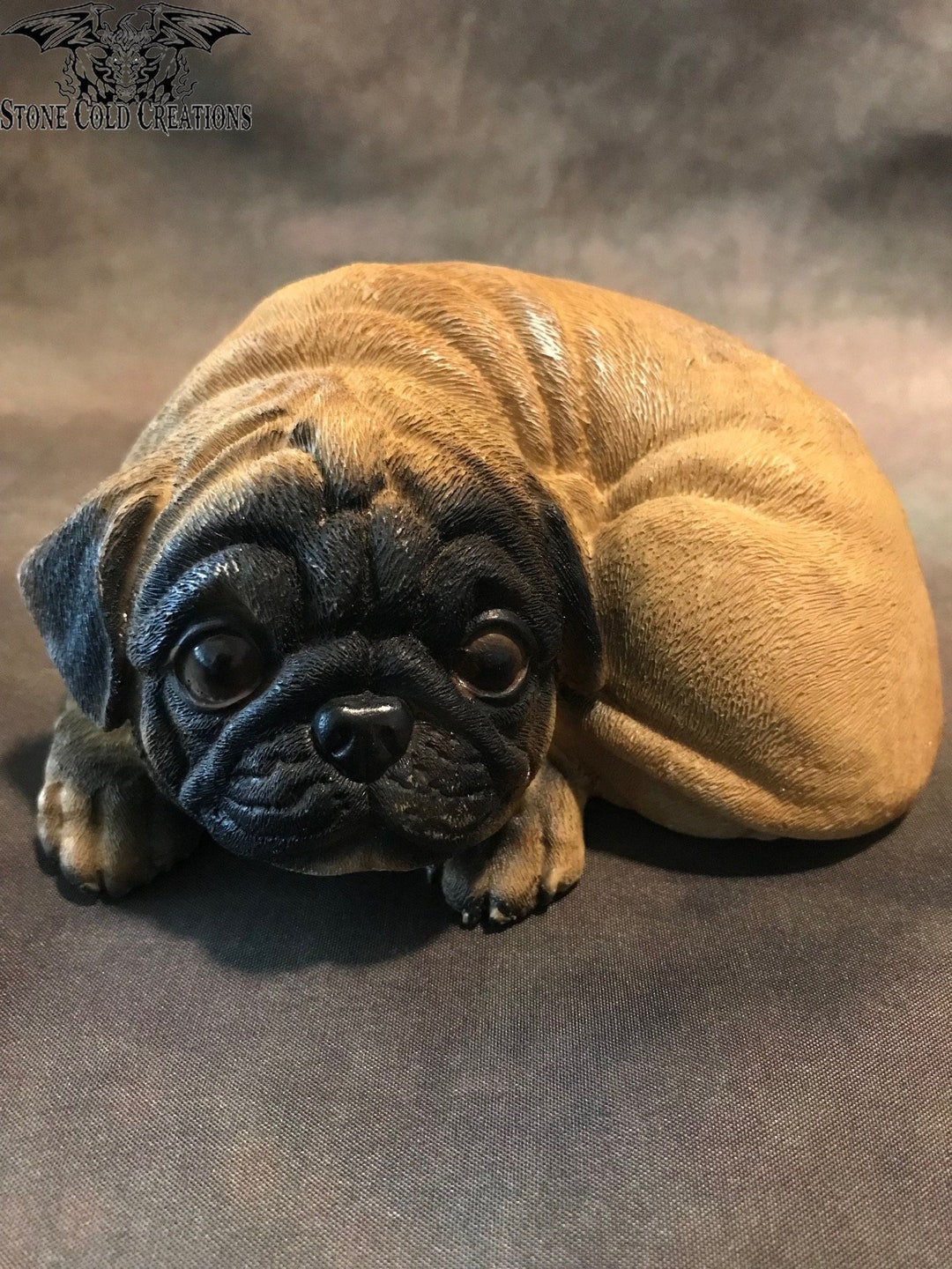 Latex Pug Dog Concrete or Plaster Animal Mold- Latex Mold - Etsy