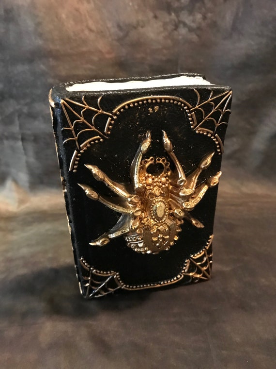 Latex Spider Book Concrete or Plaster Mold - Etsy