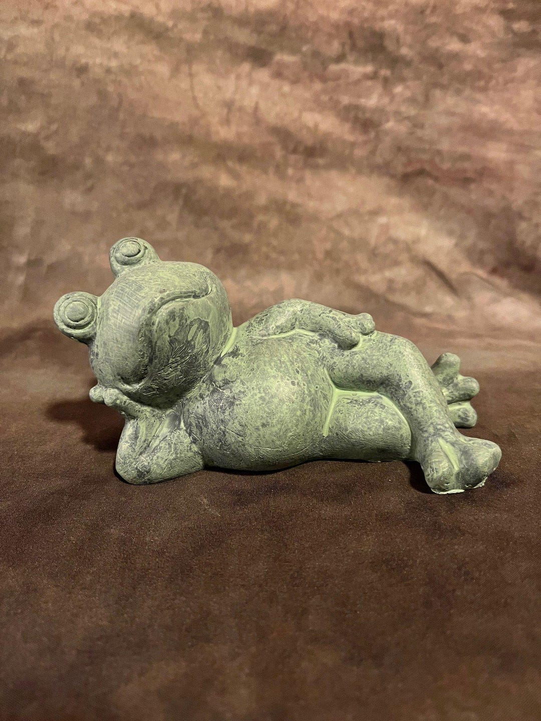 Latex Laying Frog Concrete or Plaster Animal Mold - Etsy