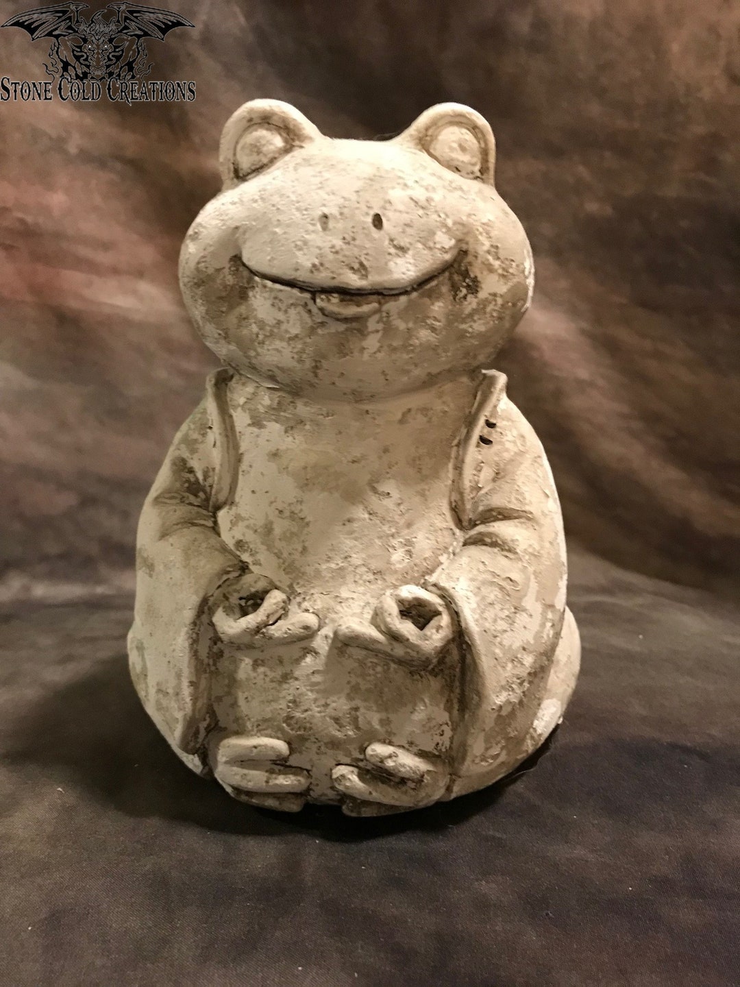 Latex Frog Buddha Concrete or Plaster Mold - Etsy