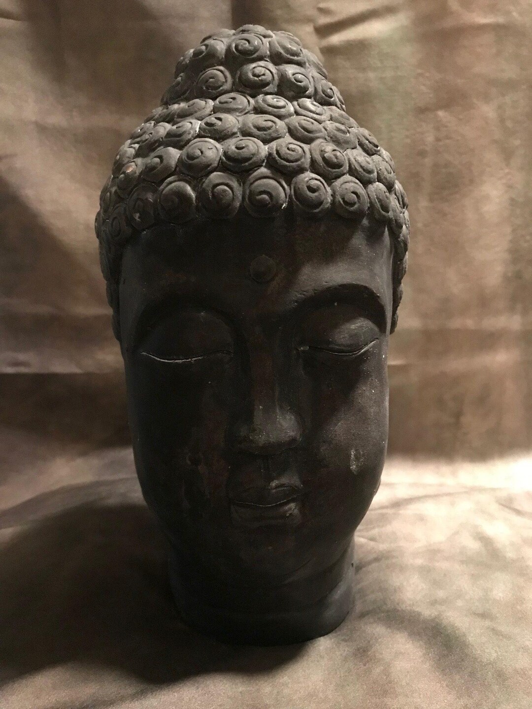 Latex Buddha Head Concrete or Plaster Mold- Latex Mold - Etsy