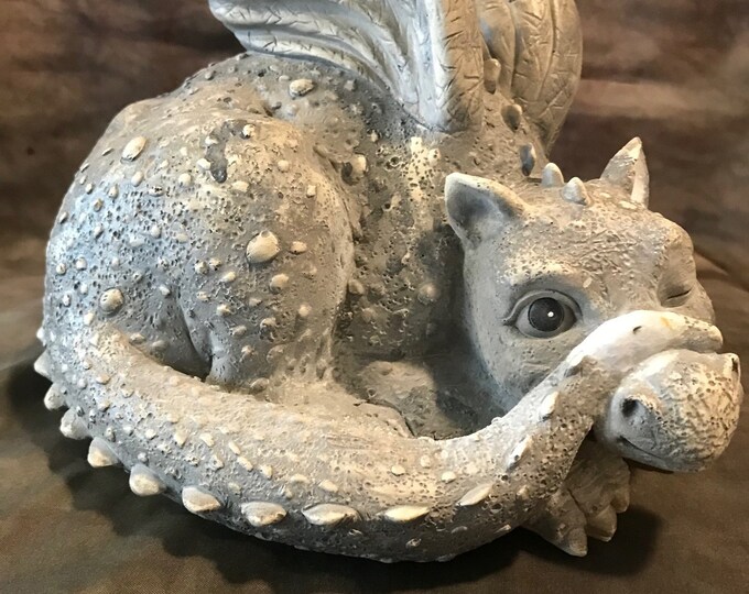 Latex Large Dragon Concrete or Plaster Mold - Etsy