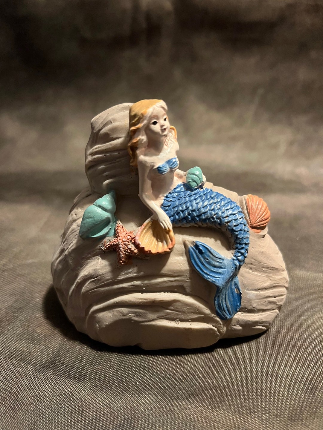 Latex Mermaid on Stone Concrete or Plaster Mold - Etsy