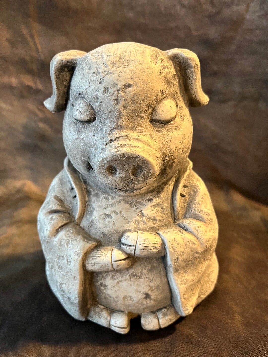 Latex Pig Buddha Concrete or Plaster Mold - Etsy