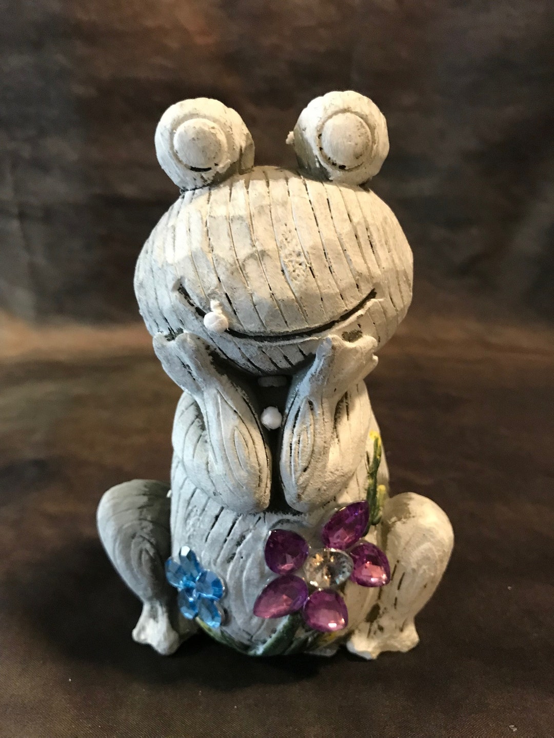 Latex Gem Frog Concrete or Plaster Mold - Etsy
