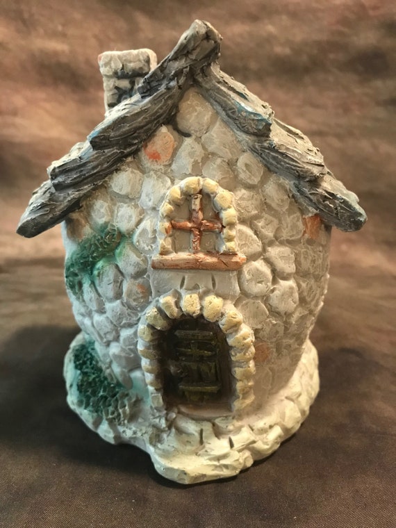 Latex Round Fairy House 3 Concrete or Plaster Mold - Etsy
