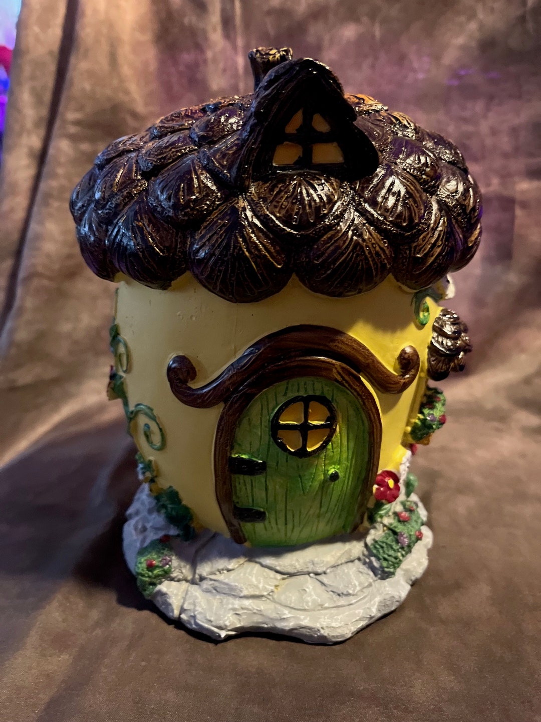 Latex Large Acorn Fairy House Concrete or Plaster Mold- Latex Mold - Etsy