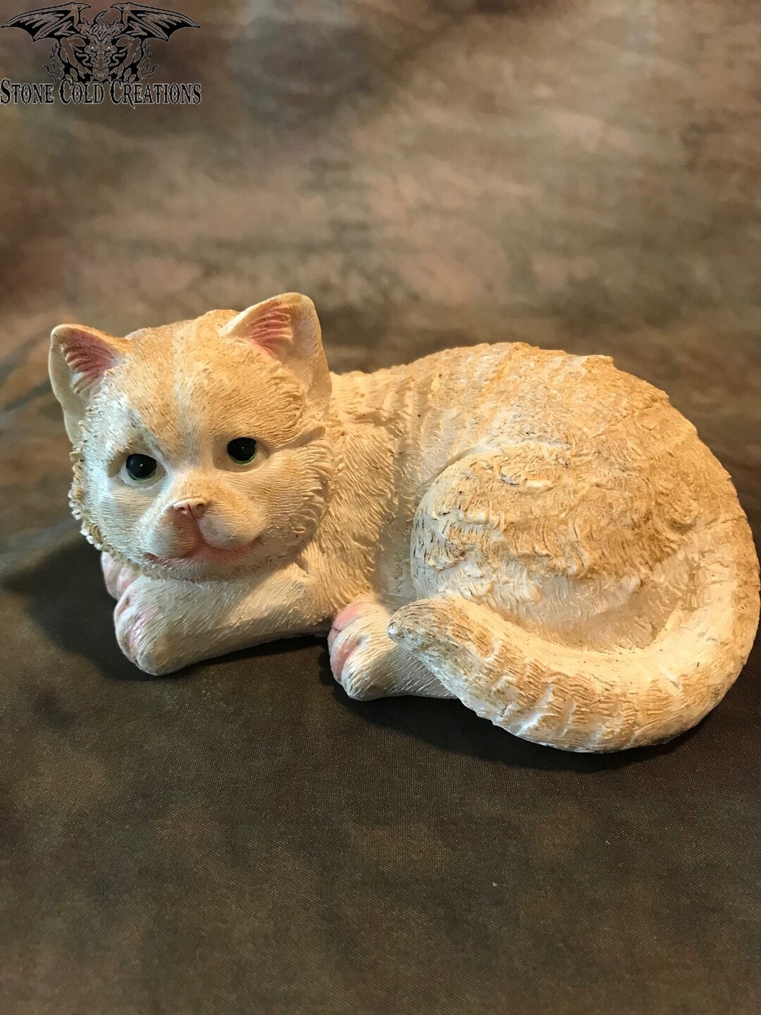Latex Laying Cat Concrete or Plaster Animal Mold- Latex Mold - Etsy