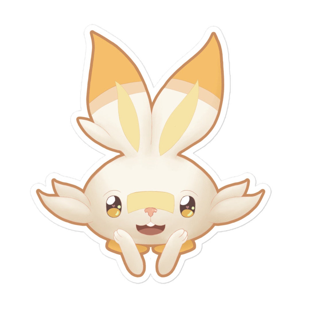 Shiny Scorbunny Sticker - Etsy