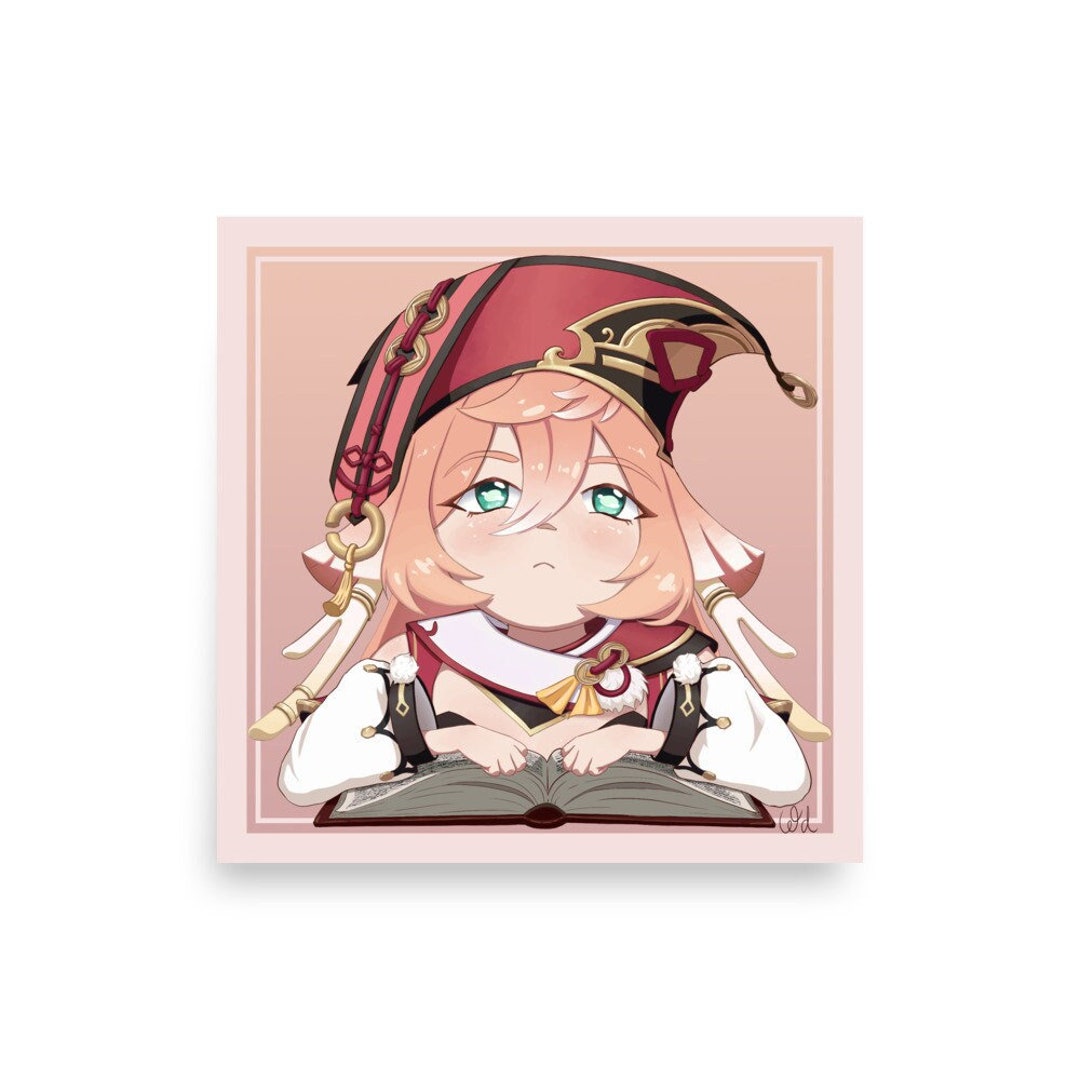 Genshin Impact Yanfei Fanart Print - Etsy