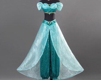 Plus Size Jasmine Costume - Etsy