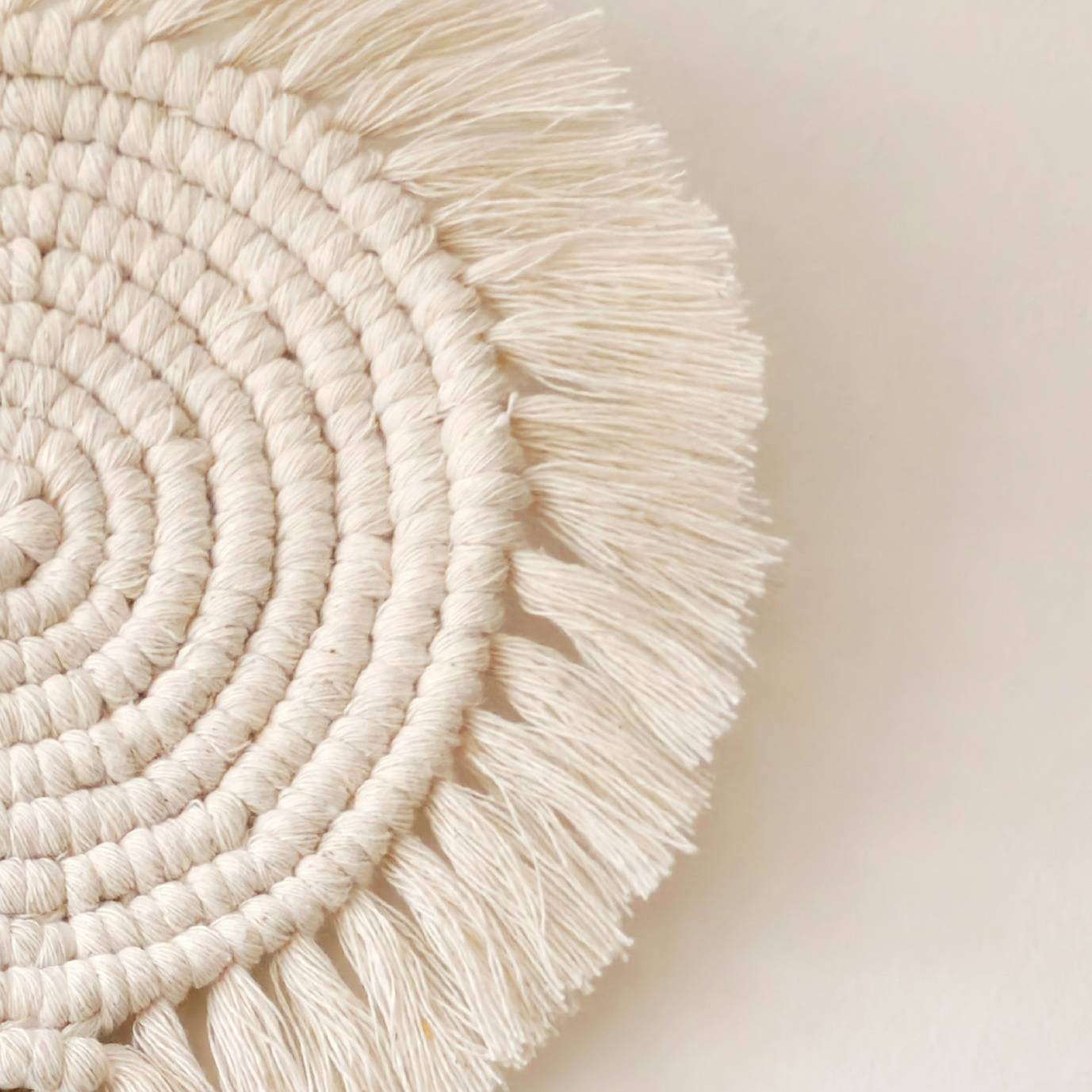 Modern Macrame Circle Set Macrame Circle Wall Hanging - Etsy