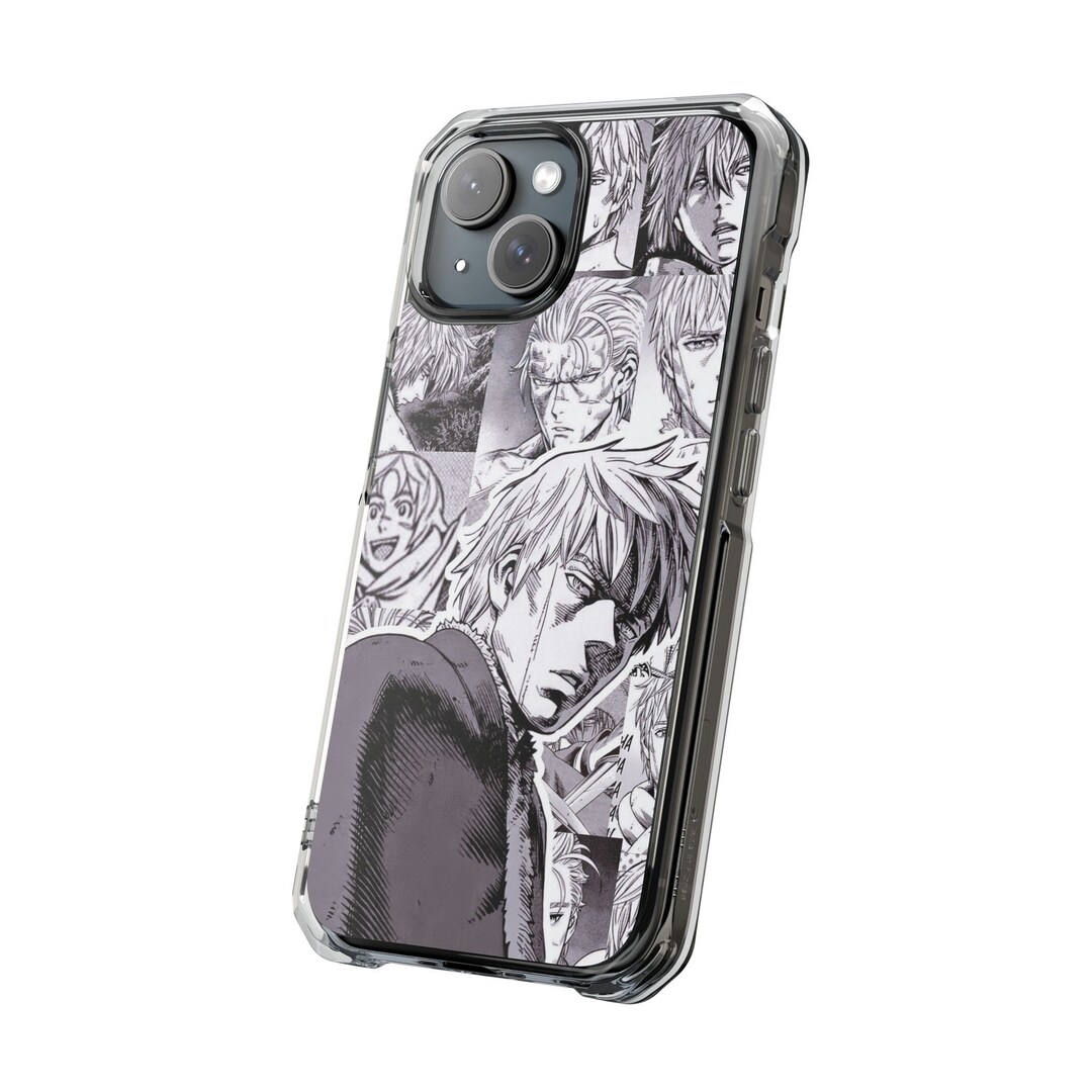 Thorfinn Vinland Saga Cartoon Magnetic Clear Impact Cases - Etsy